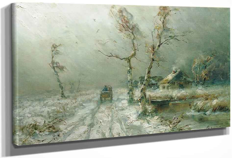 Sea By Julius Klever Print or Oil Painting Reproduction from Cutler Miles.