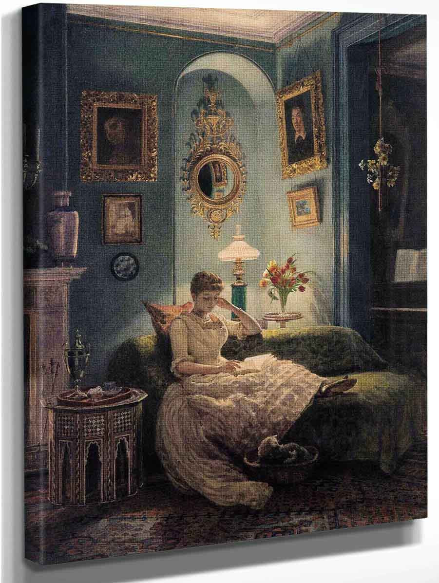 Portrait Of Agnes Macdonald By Sir Edward John Poynter Art Reproduction ...