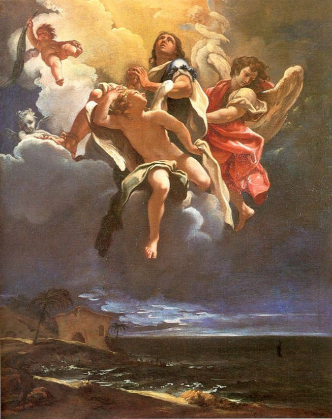 Apotheosis Of A Saint By Sebastiano Ricci Art Reproduction from Cutler ...
