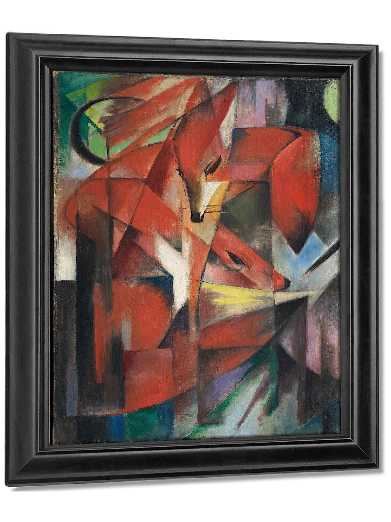 The Foxes by Franz Marc