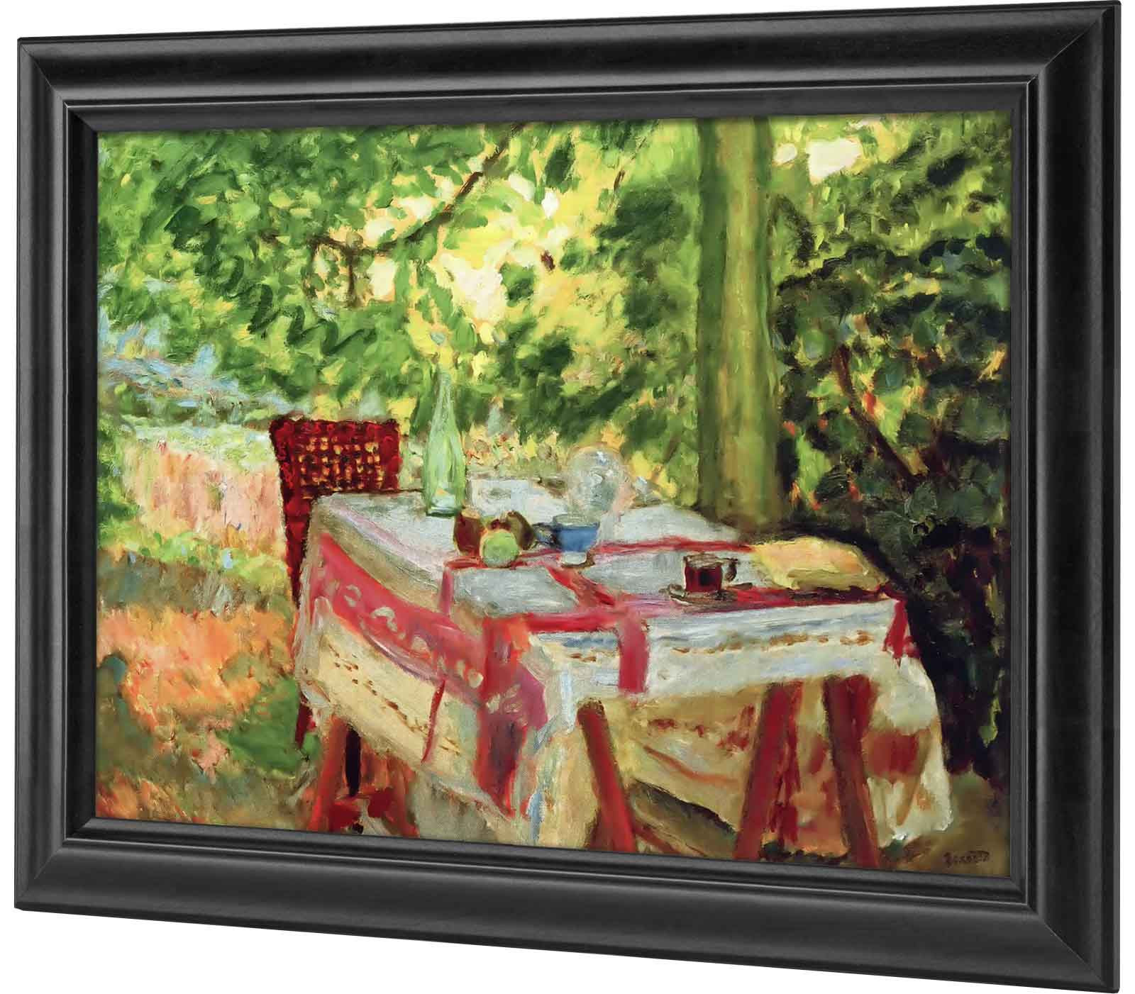 Table Set In A Garden Pierre Bonnard