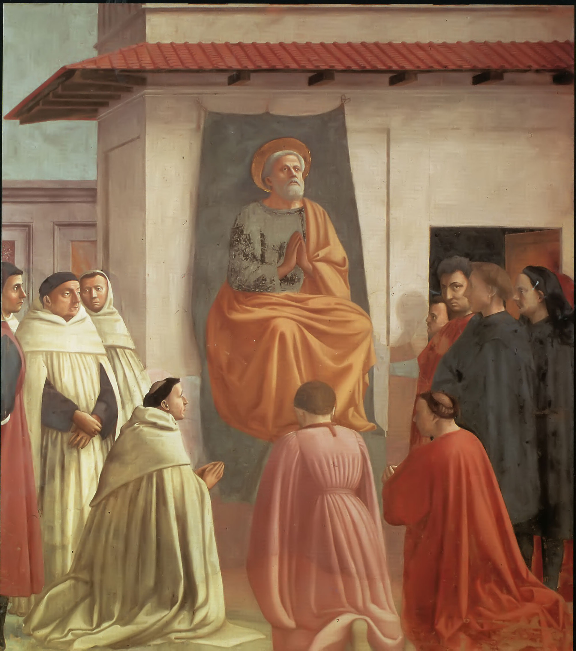 St Peter Enthroned Masaccio