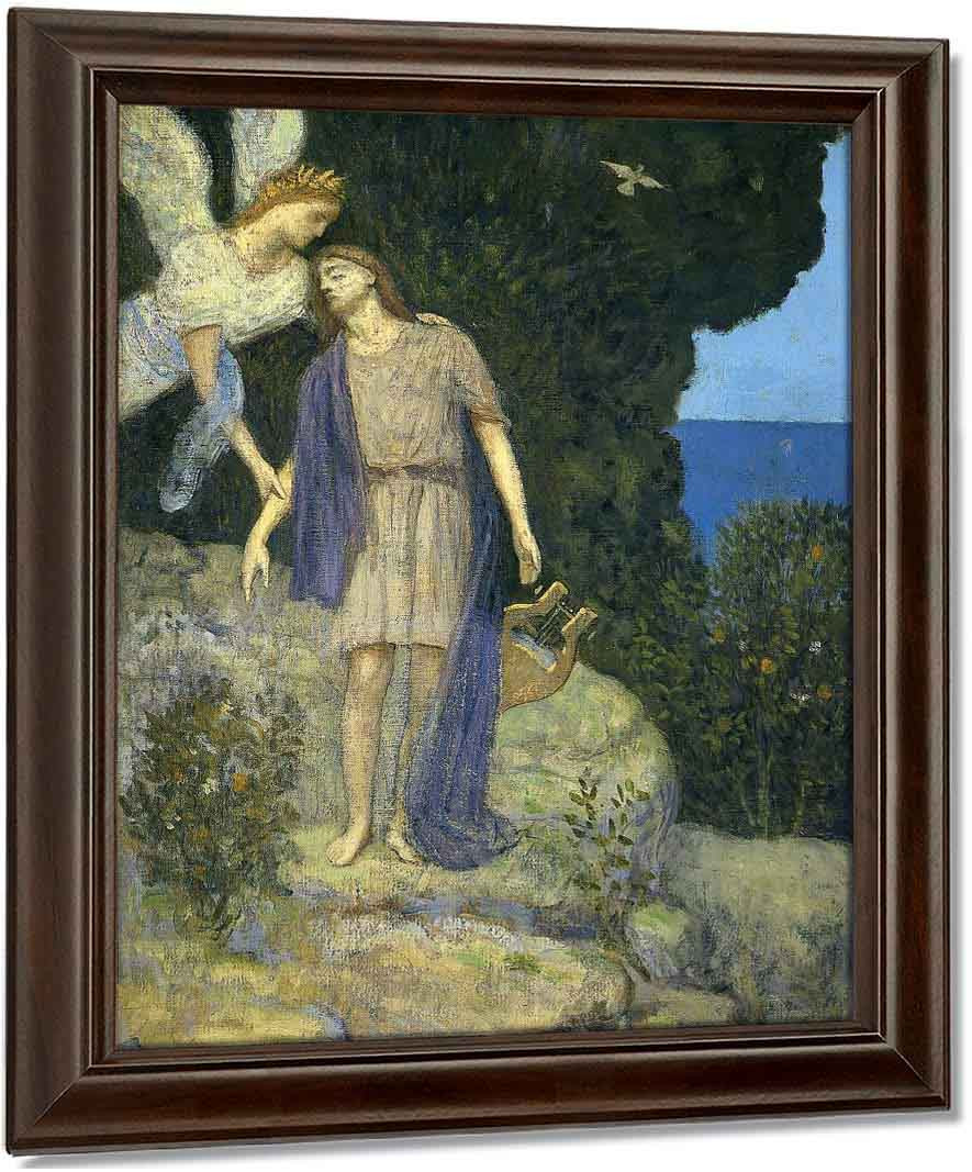 Orpheus1 By Pierre Puvis De Chavannes Art Reproduction from Cutler Miles.