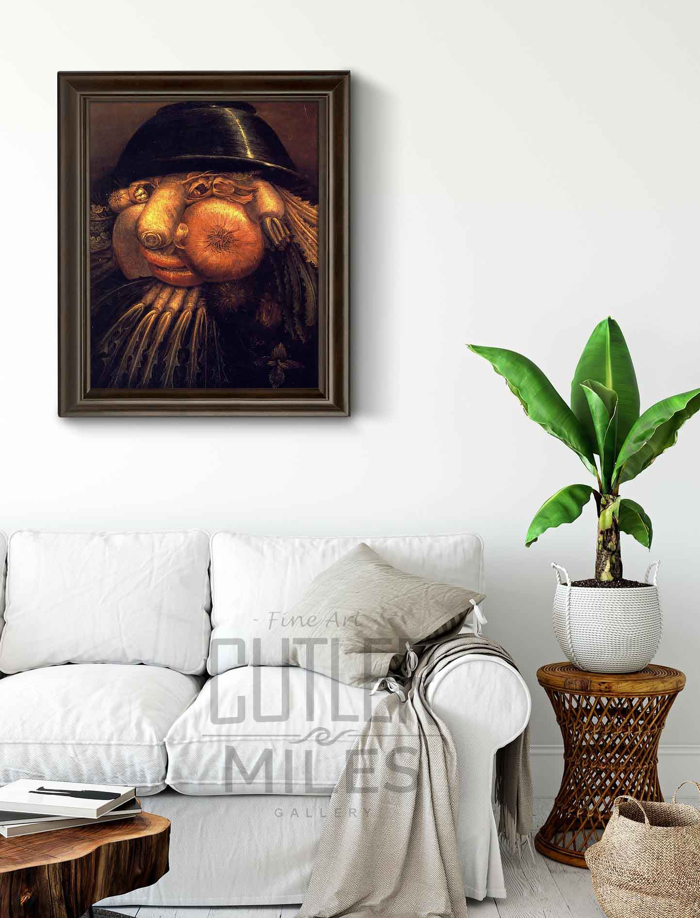 The Vegetable Gardener By Giuseppe Arcimboldo Art Reproduction from ...