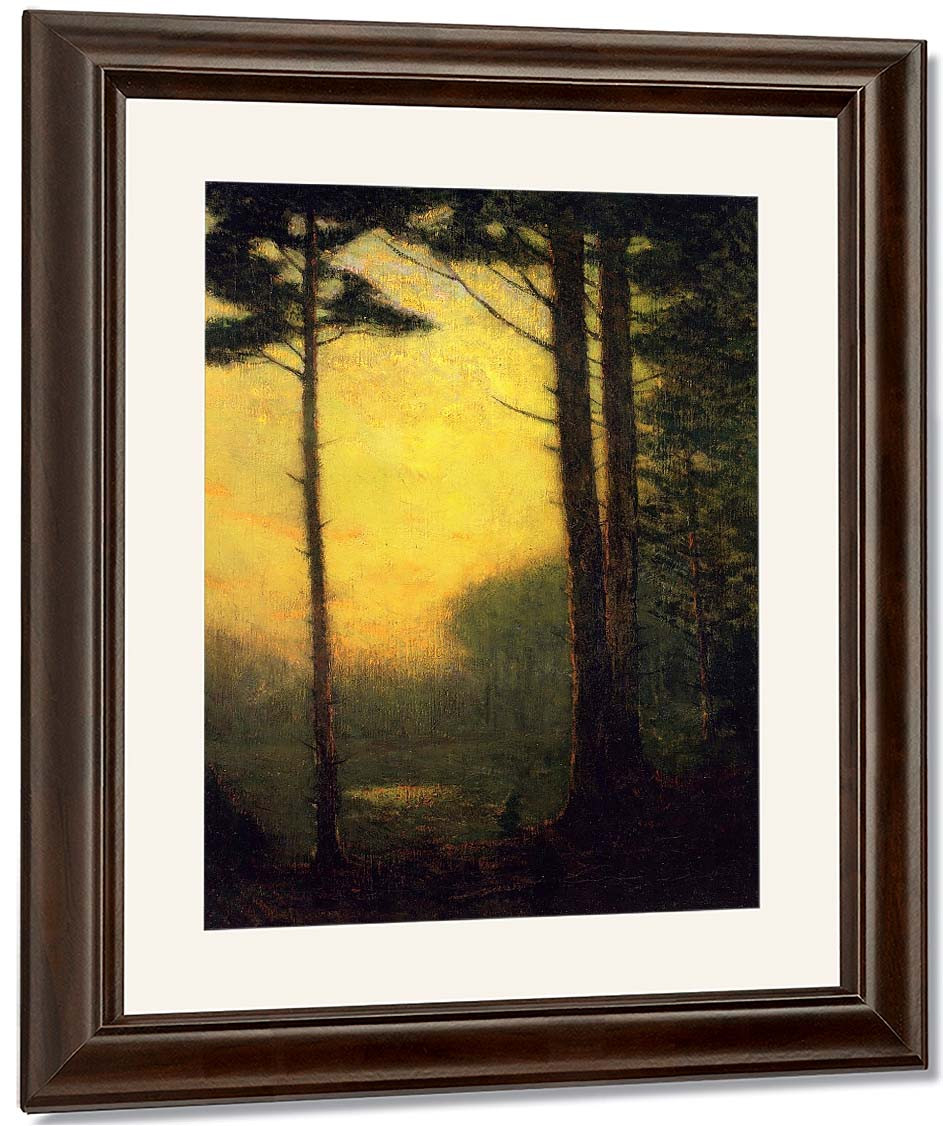 Sunset Pines By Charles Warren Eaton Reproduction
