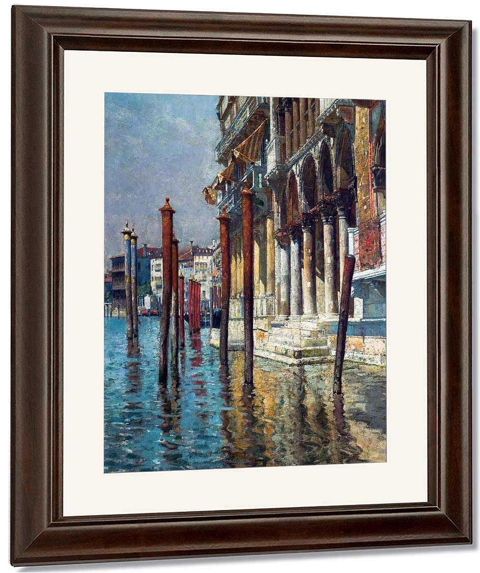 St Mark's Square, Venice By William Logsdail Print or Oil Painting ...