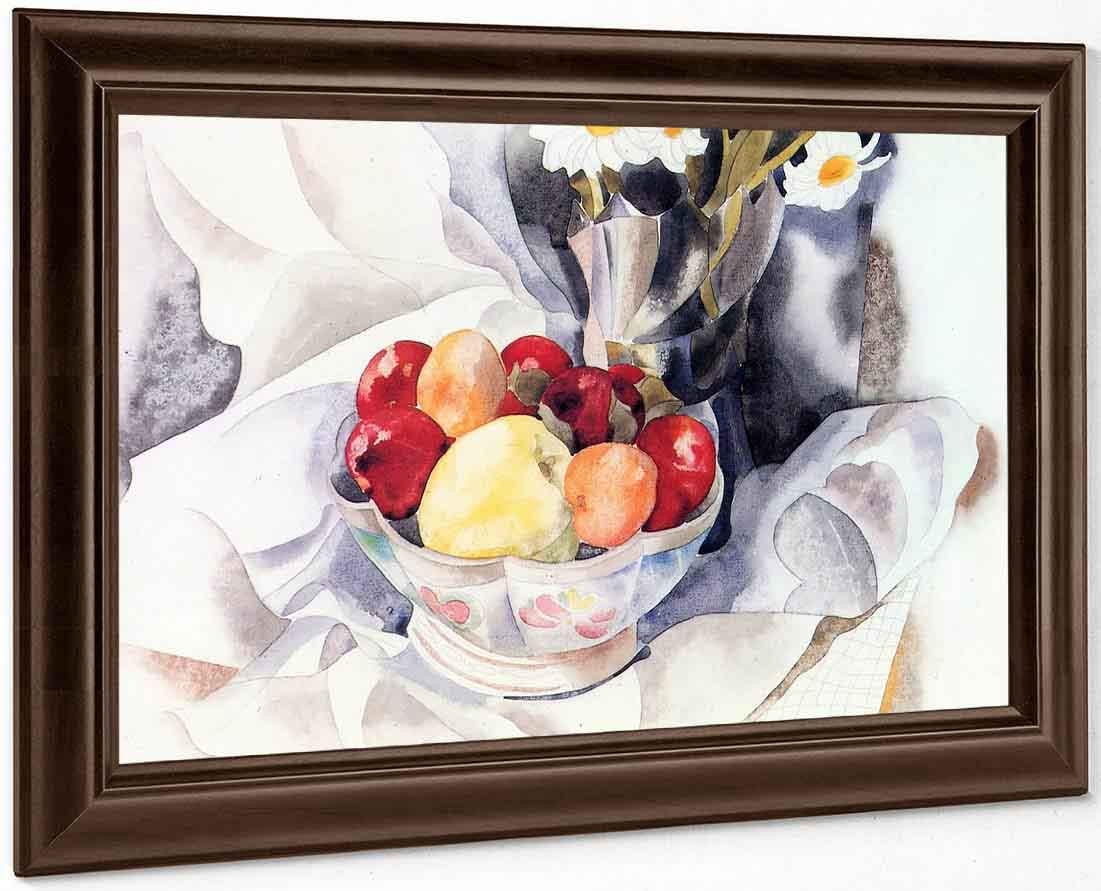 Fruit And Daisies By Charles Demuth Print or Oil Painting Reproduction ...