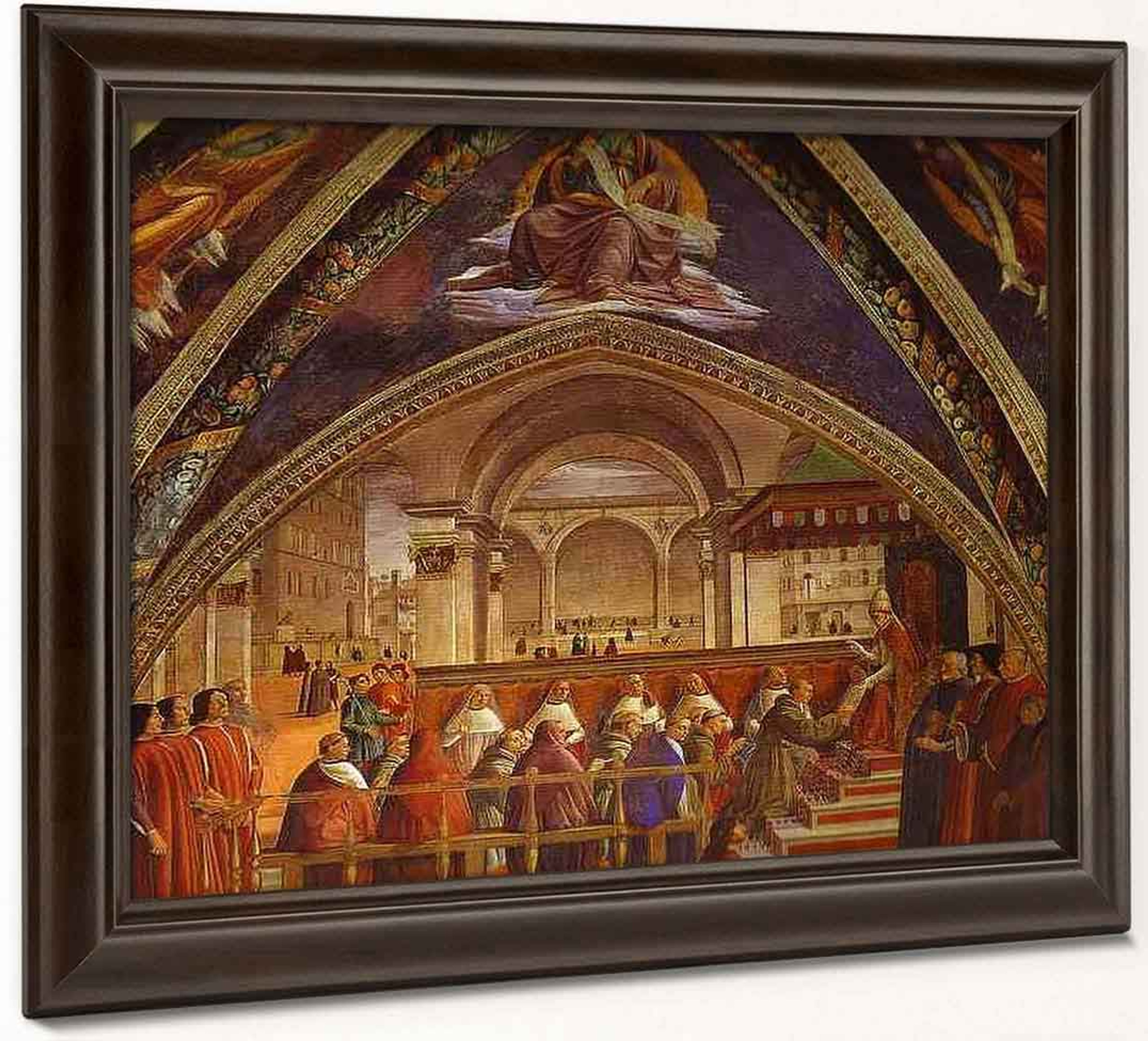 The Confirmation Of The Rule Of The Order Of St Francis By Pope