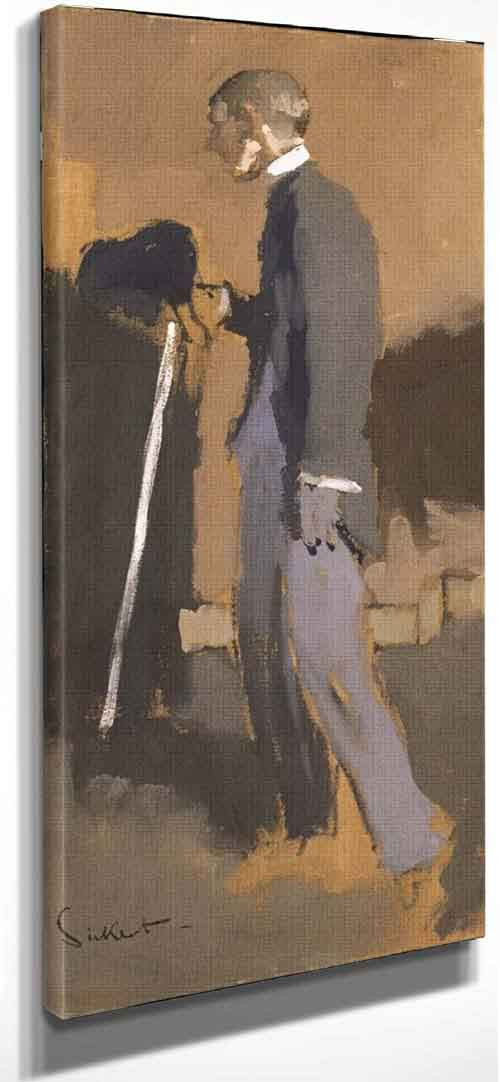 Aubrey Beardsley By Walter Richard Sickert Art Reproduction from Cutler ...