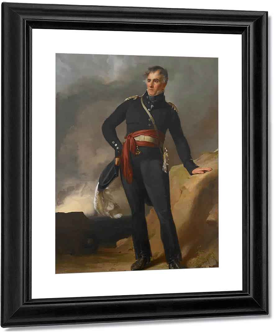 Colonel Samuel Boyer Davis By Thomas Sully Art Reproduction from Cutler ...
