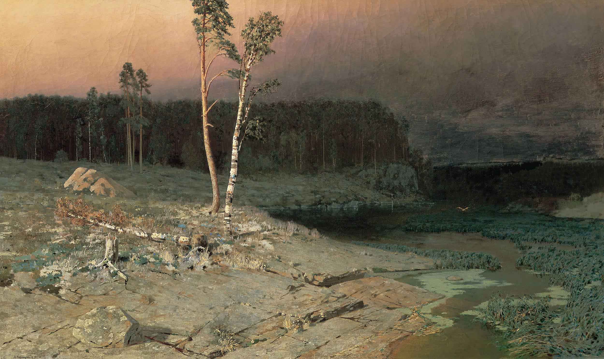 Valaam by Arkhip Ivanovich Kuindzhi Art Reproduction from Cutler Miles.