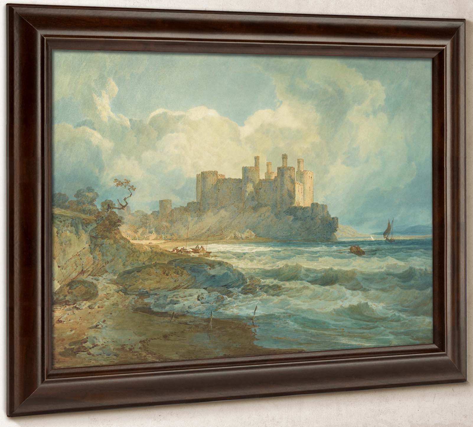 Conway Castle North Wales by Joseph Mallord William Turner