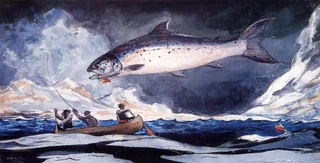 Cape Trinity, Saguenay River1 By Winslow Homer Print or Oil Painting ...