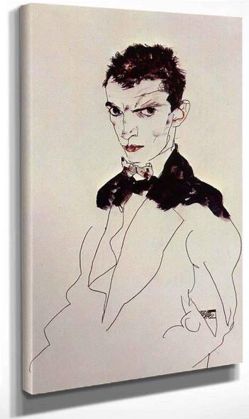 Self Portrait As St. Sebastian By Egon Schiele Art Reproduction from ...