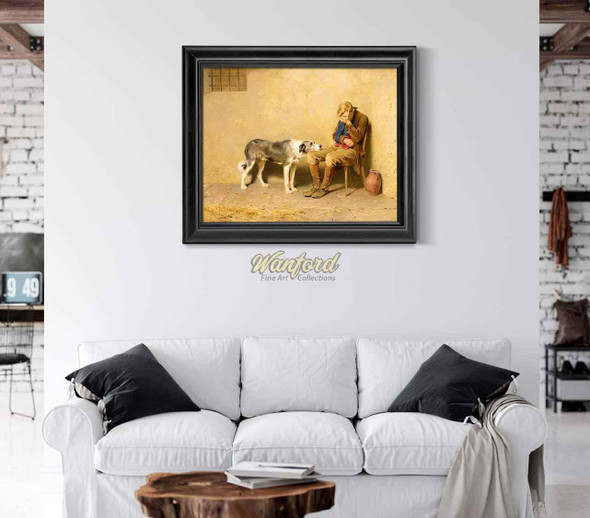 So Full Of Shapes Is Fancy Briton Riviere Print or Oil Painting ...