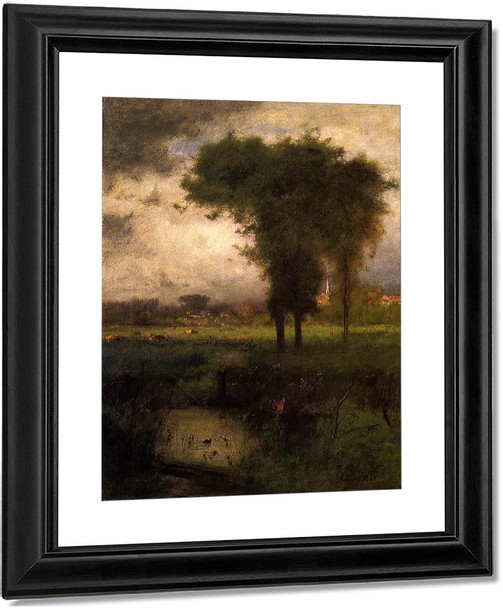 Summer, Montclair By George Inness Art Reproduction from Cutler Miles.