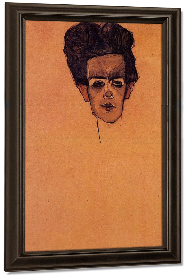 Self Portrait As St. Sebastian By Egon Schiele Art Reproduction from ...