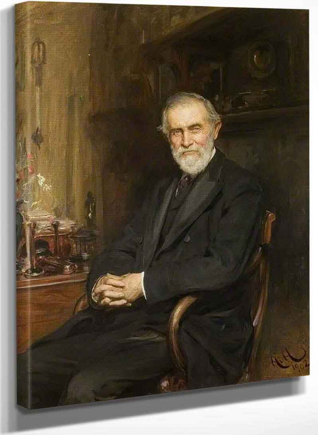 Sir Felix Semon By Hubert Von Herkomer