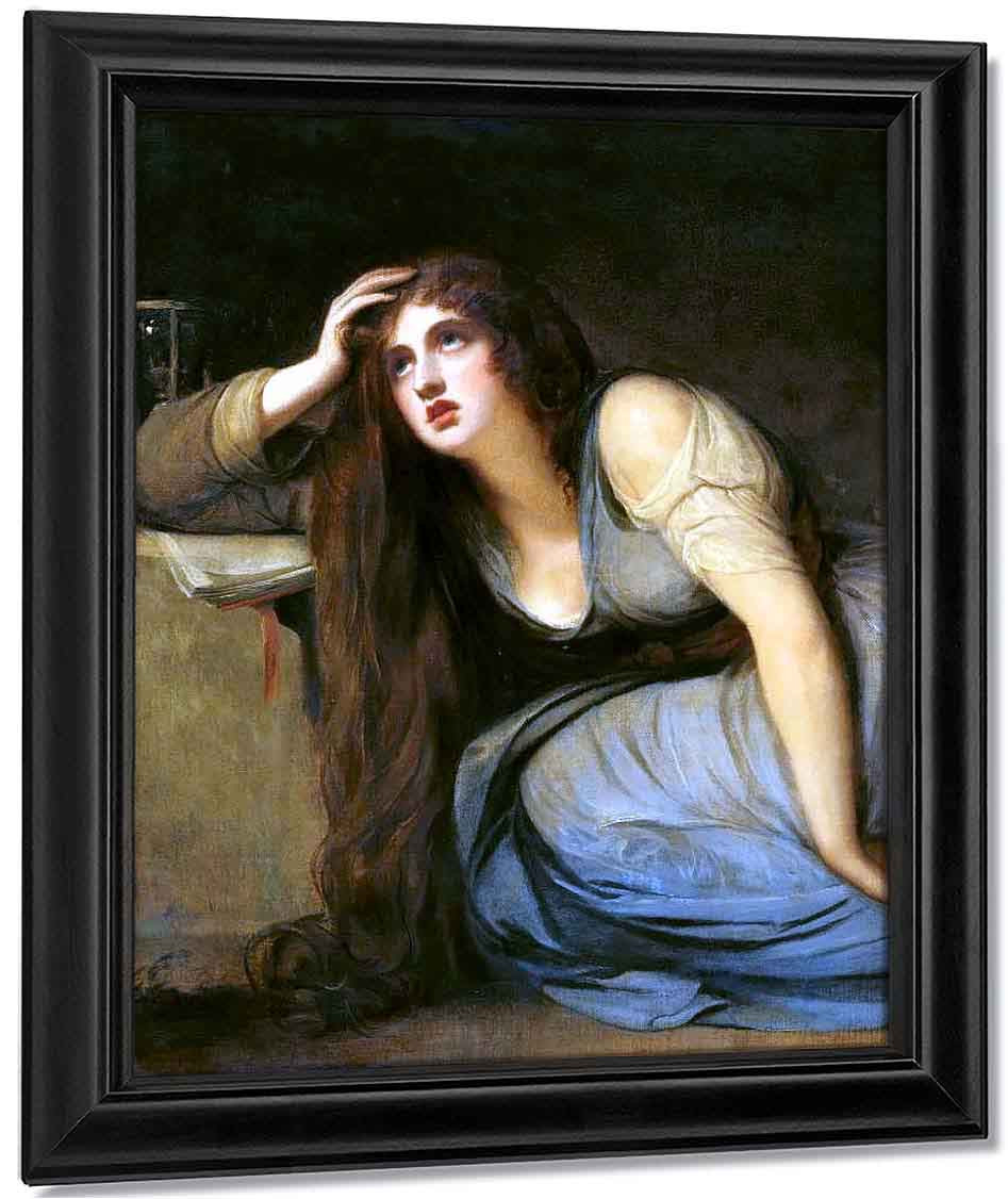 Lady Hamilton As Circe By George Romney Reproduction from Cutler Miles
