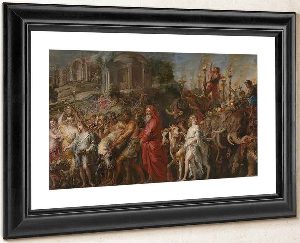 A Roman Triumph By Peter Paul Rubens Print or Oil Painting Reproduction ...