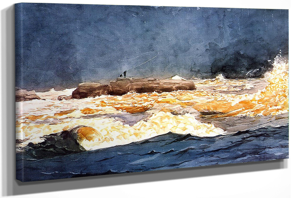 Cape Trinity, Saguenay River1 By Winslow Homer Print or Oil Painting ...