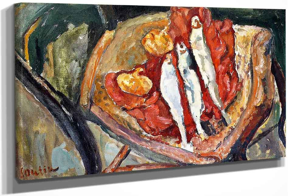Still Life With Herrings And Onions By Chaim Soutine Print or Oil ...