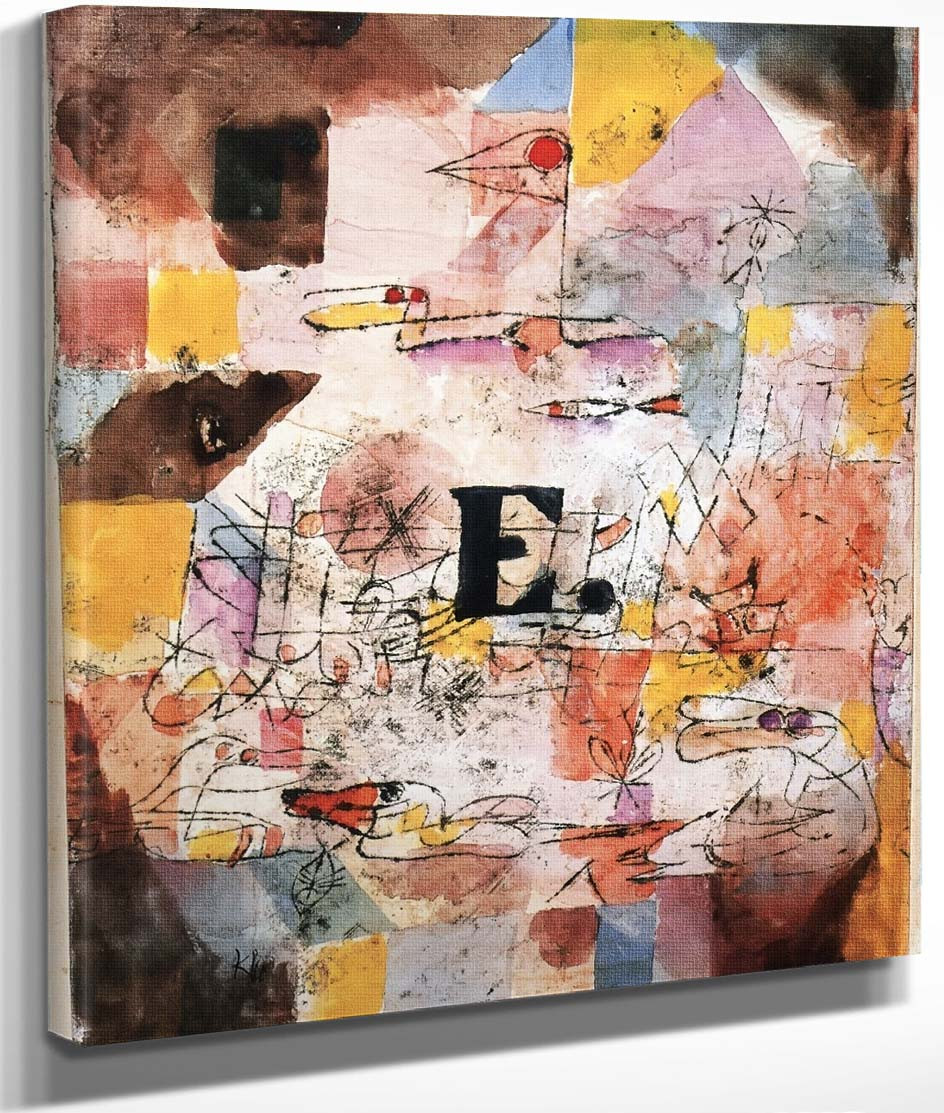 Bird Wandering Off Paul Klee