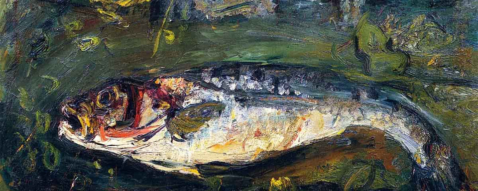 The Fish By Chaim Soutine Art Reproduction from Cutler Miles.