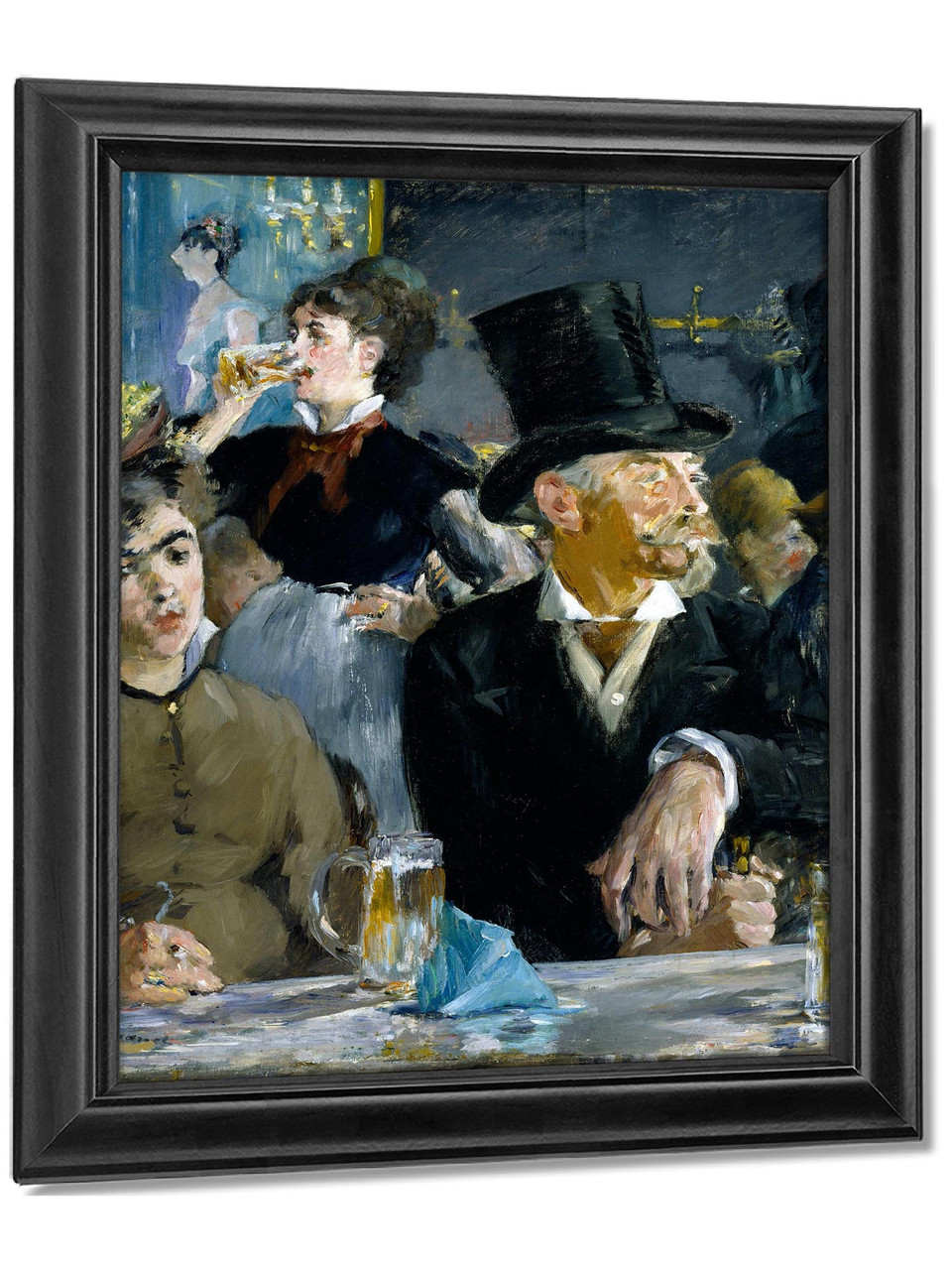 At The Cafe by Edouard Manet