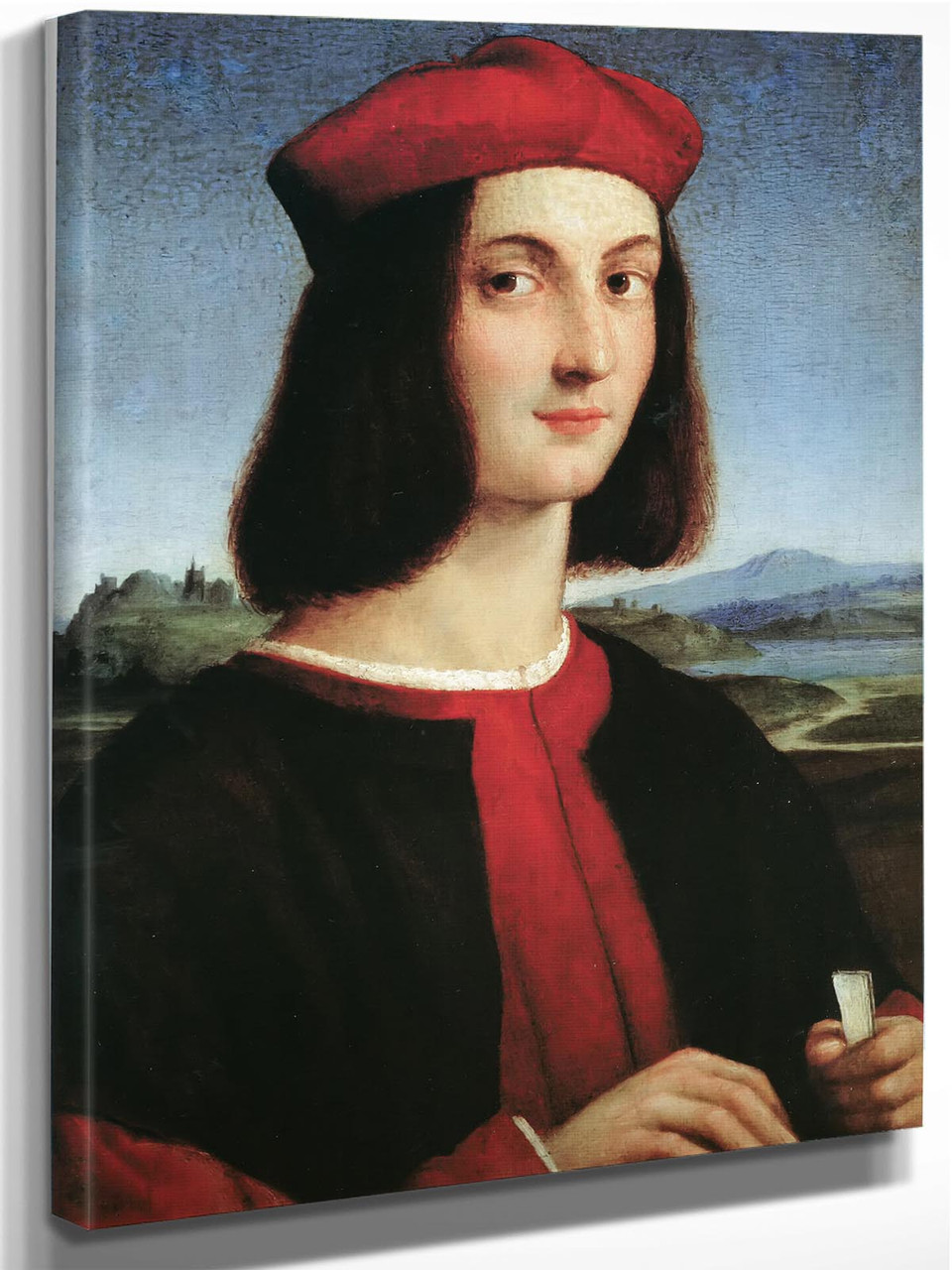 Portrait Of The Young Pietro Bembo by Hans Memling