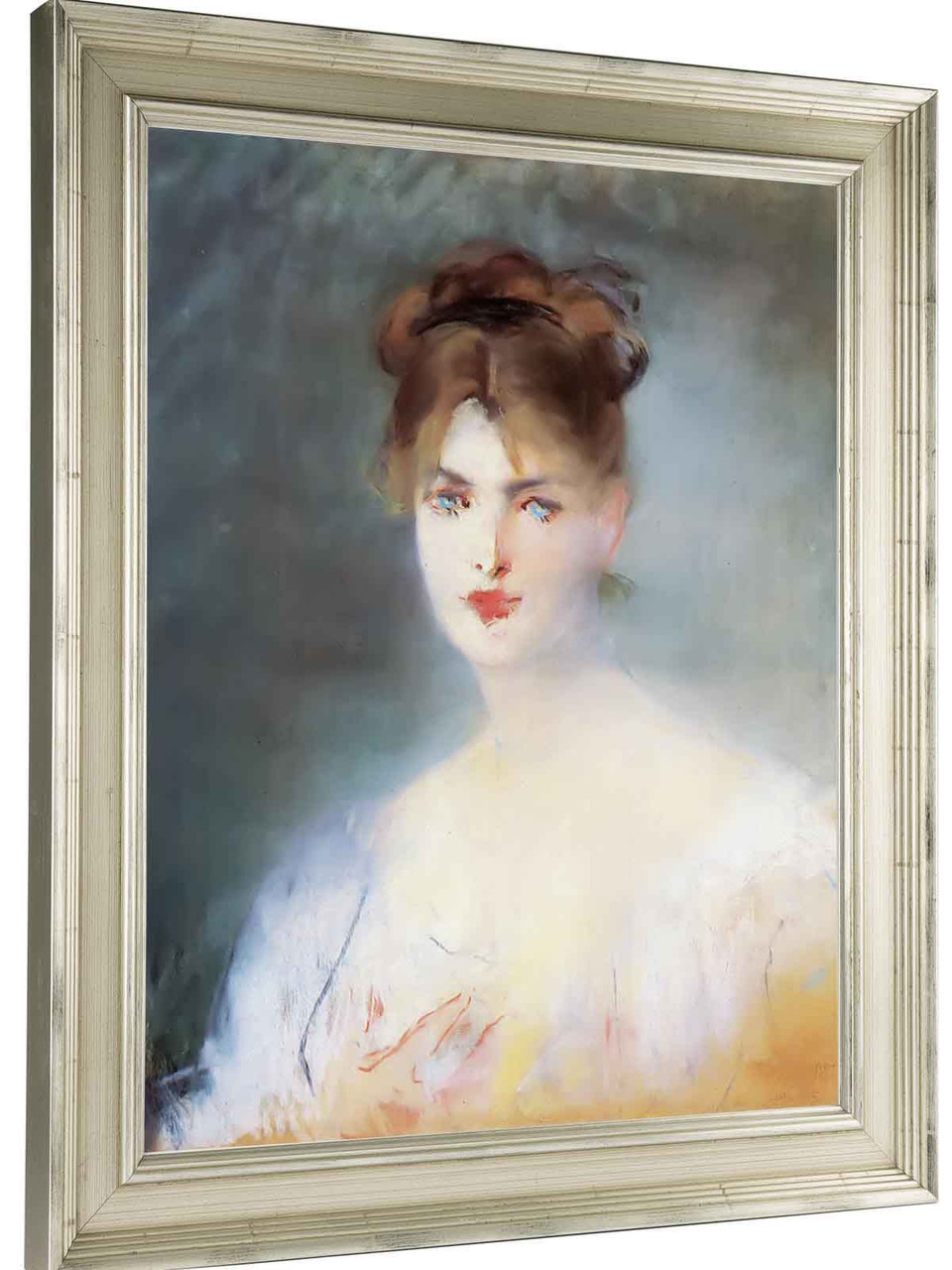 The Blond With Bare Breasts By Edouard Manet Reproduction
