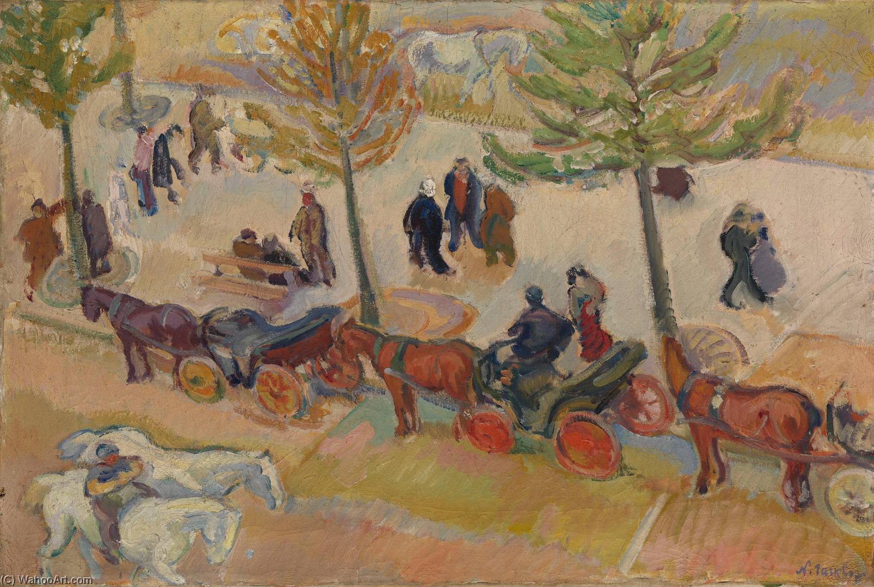 Nicolas Tarkhoff - Prints and Oil Painting Reproductions