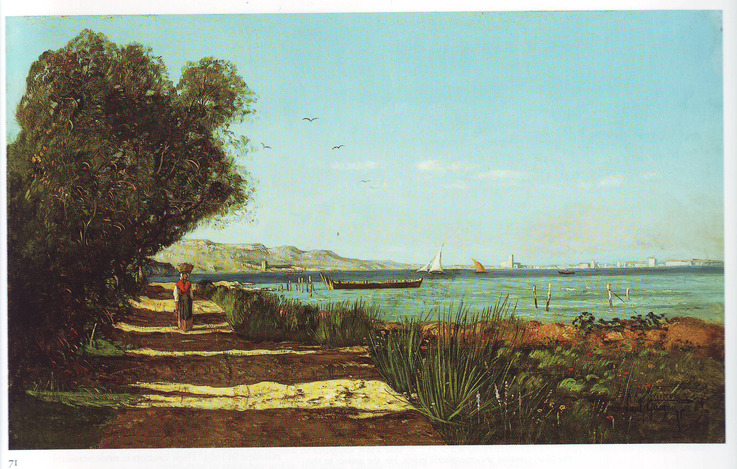 Paul Camille Guigou- Prints and Oil Painting Reproductions