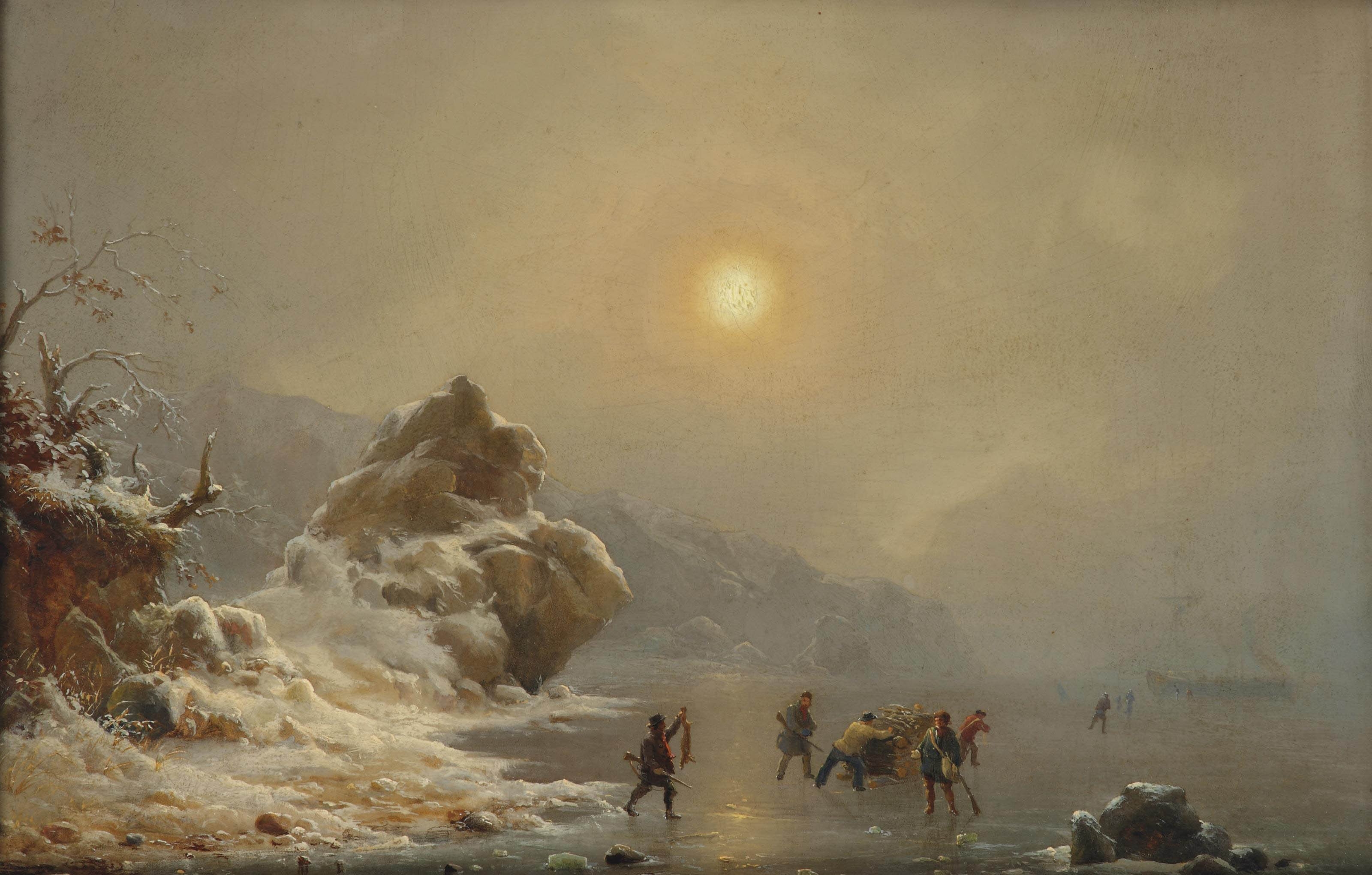 Andreas Achenbach - Cutler Miles Art Gallery