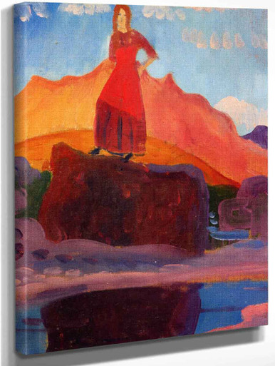 Mountain Pool By James Dickson Innes Art Reproduction from Cutler Miles.