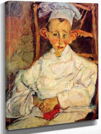 Pastry Cook Of Cagnes By Chaim Soutine Art Reproduction from Cutler Miles.