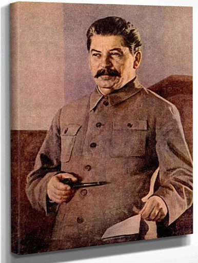 Portrait Of Joseph Stalin By Isaak Brodsky Art Reproduction from Cutler ...
