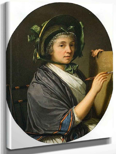 Portrait Of Princess Louise Of Stolberg Gedern By Francois Xavier Fabre ...