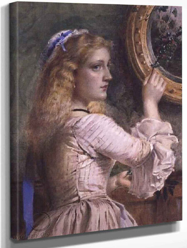 Preparing For Christmas By George Goodwin Kilburne Art Reproduction ...