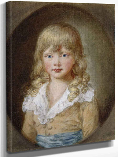 Prince Octavius By Thomas Gainsborough Art Reproduction from Cutler Miles.