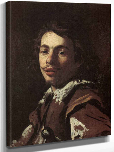 Self Portrait1 By Simon Vouet Art Reproduction from Cutler Miles.