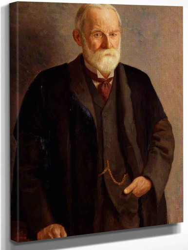 Sir George Howard Darwin By Mark Gertler Art Reproduction from Cutler ...
