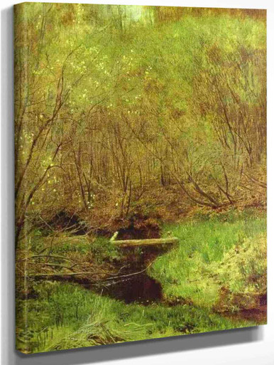 Spring In The Forest By Isaac Levitan Art Reproduction from Cutler Miles.