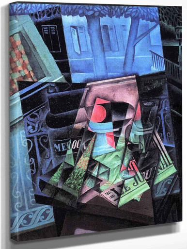 Still Life Before An Open Window By Juan Gris Art Reproduction from ...