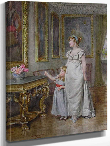 The Ancestor By George Goodwin Kilburne Art Reproduction from Cutler Miles.
