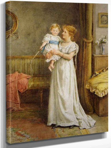 The Master Of The House By George Goodwin Kilburne Art Reproduction ...