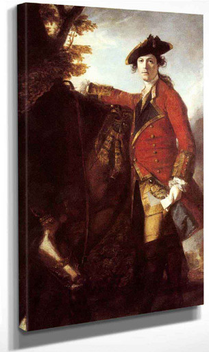 Captain Robert Orme By Sir Joshua Reynolds Print or Painting Reproduction