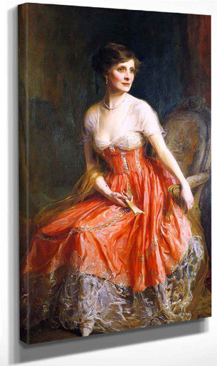 Mrs. Archie Graham, Nee Dorothy Shuttleworth By Philip Alexius De ...