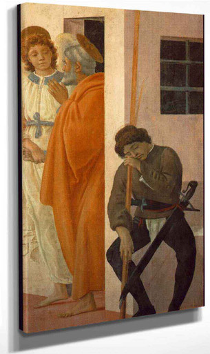St Peter Freed From Prison By Filippino Lippi Print or Painting ...