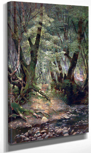 Strawberry Creek By Edwin Deakin By Edwin Deakin Print or Painting ...